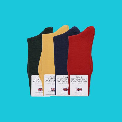 Everyday Plain Socks | Plain Fluffy Socks | The Yorkshire Sock Co - The ...